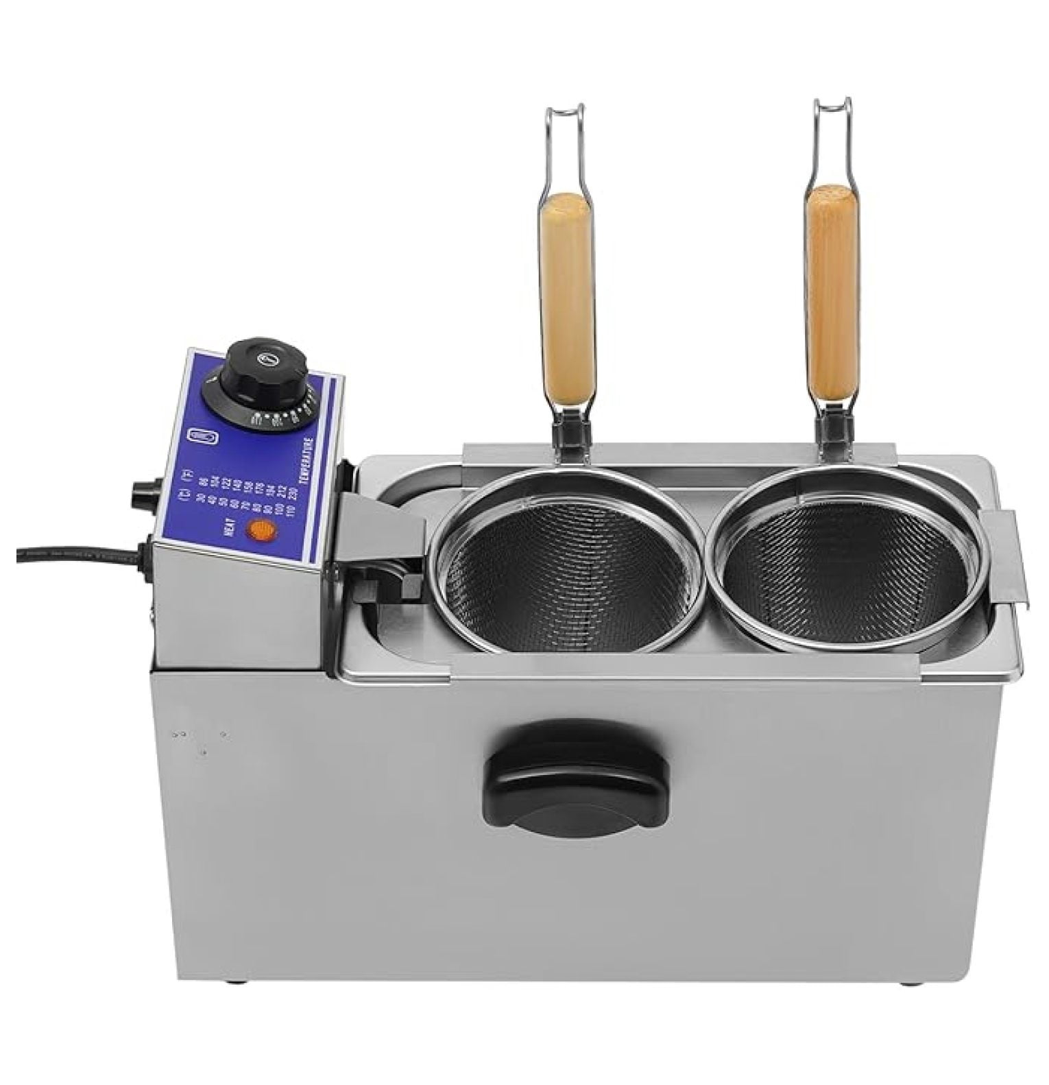 2 Holes Electric Noodles Cooking Machine Pasta Cooker 1200W Electric ...