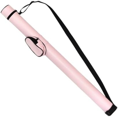 2 Holes Pool Cue Case Billiard Pole Storage Bag Pink Snooker Gift with ...