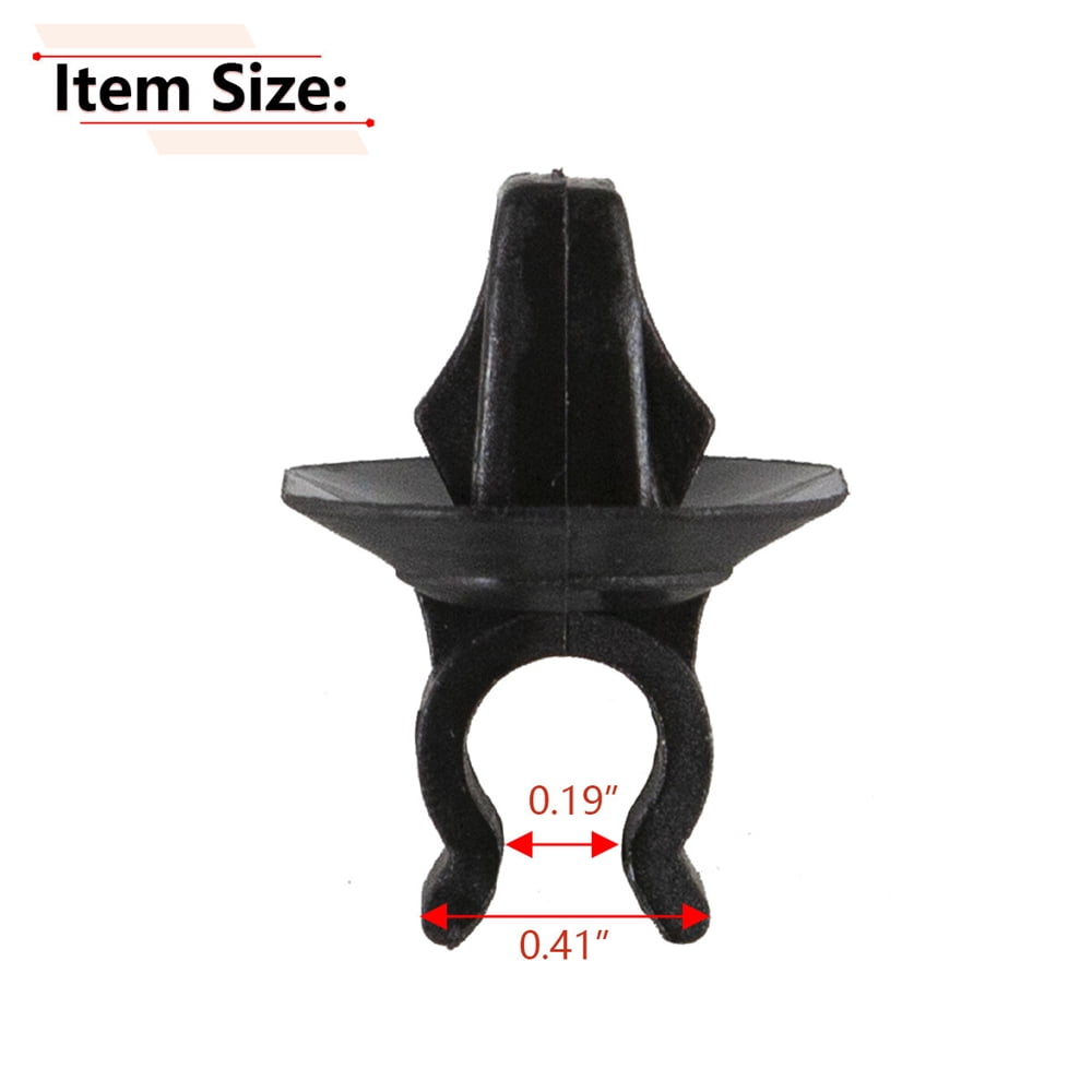 2× Hood Support Prop Rod Clip 6506223AA For Dodge Charger Jeep Wrangler ...