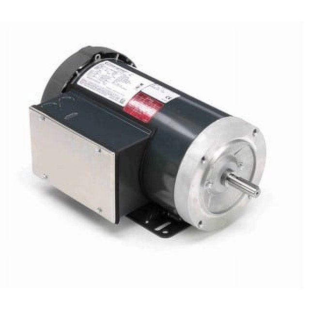 2 Hp 1800 RPM 56C Frame TEFC 115/208-230V Marathon Electric Motor ...