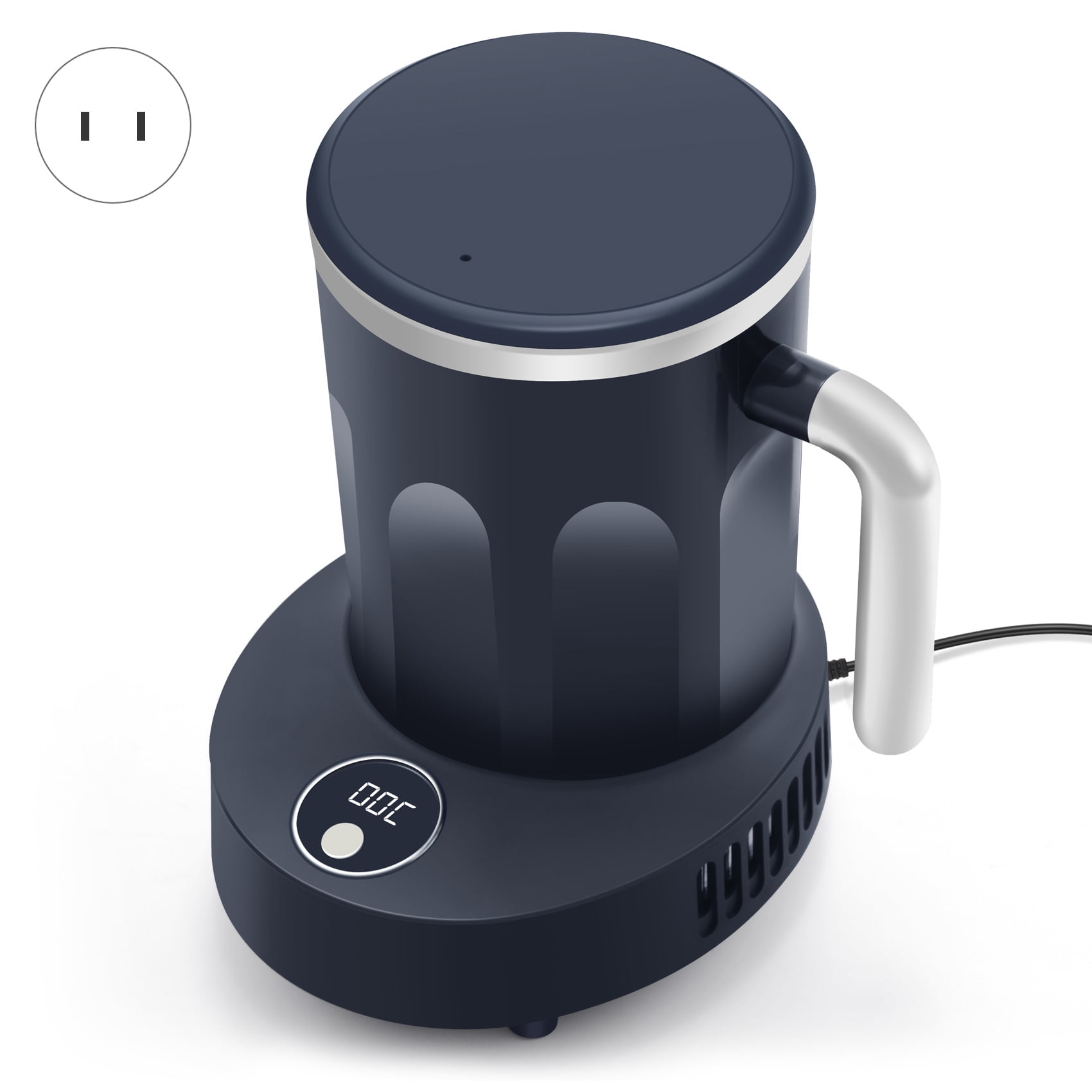 2 IN 1 Coffee Tea Drinks Mug Warmer Cooler Desktop Heating and Cooling ...