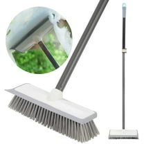 2 in 1 Heavy Duty Floor Scrub Brush with Long Handle for Kitchen ...