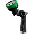 2-IN-1 Garden Hose Nozzle, Water Hose Nozzle with 4 Patterns, Magic Twist and Thumb Control, for ...