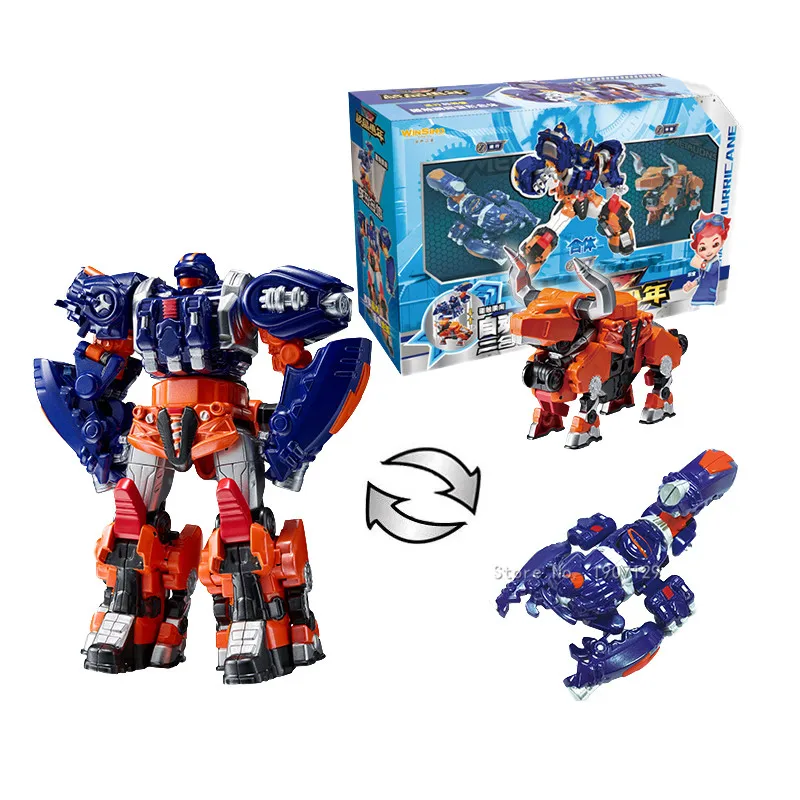 2 IN 1 METALIONS Transforming Animal to Robot Toys Korean TV Animation ...