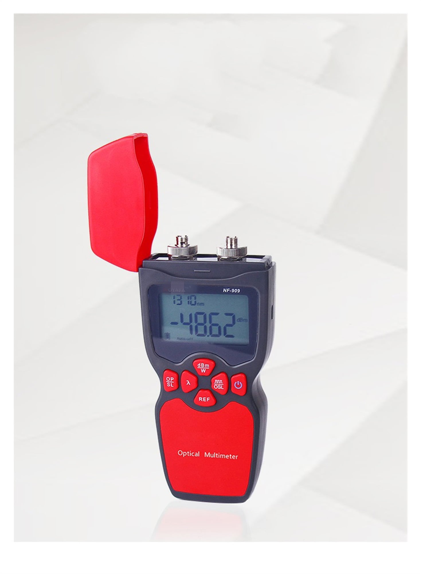 2-IN-1 Power Meter + Light Source Mini Portable Digital Multimeter ...