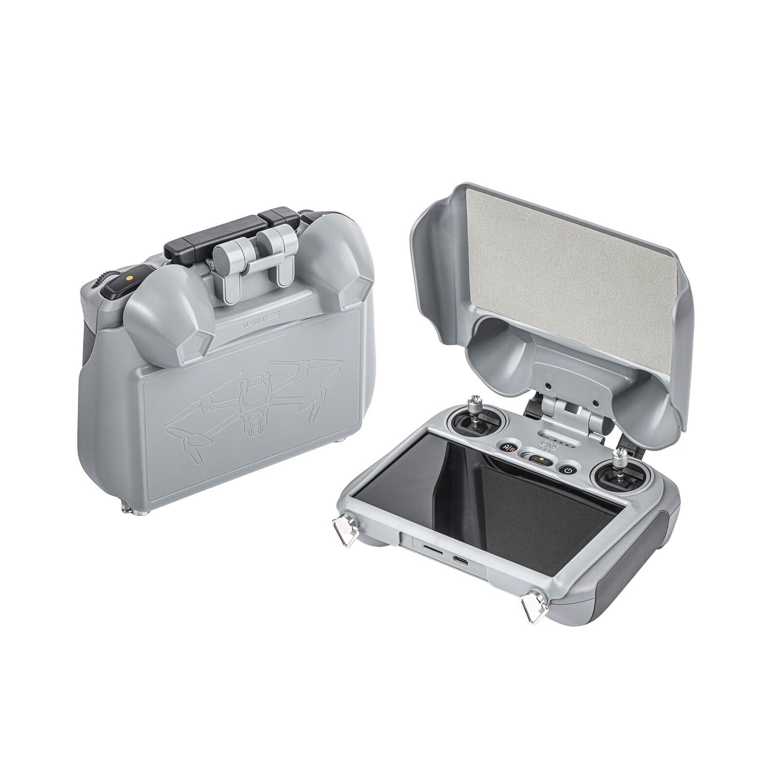 2 IN 1 Remote Control Screen Shade Protector for DJI Air 3 Mini 4Pro ...