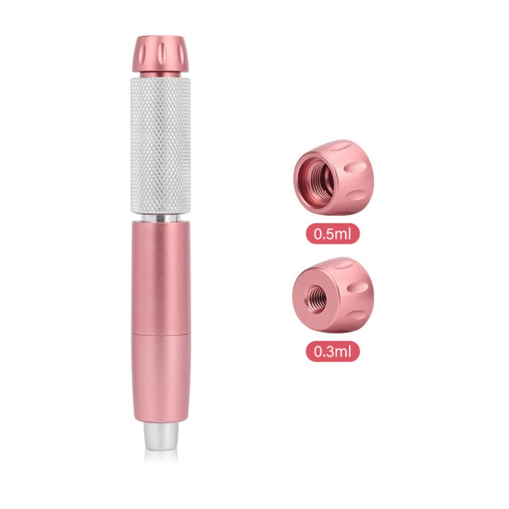 2-In-1 0.3ML & 0.5ML Pink Pen for Beauty Salon Use - Walmart.com