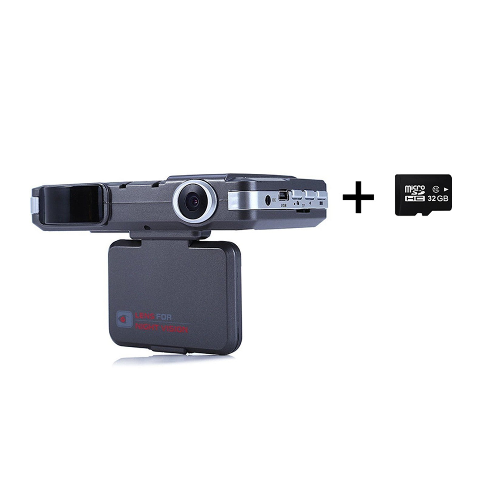 2 In 1 360 Degree 2020 Auto Radar Detectors Camera HD Dash Cam G-Sensor ...