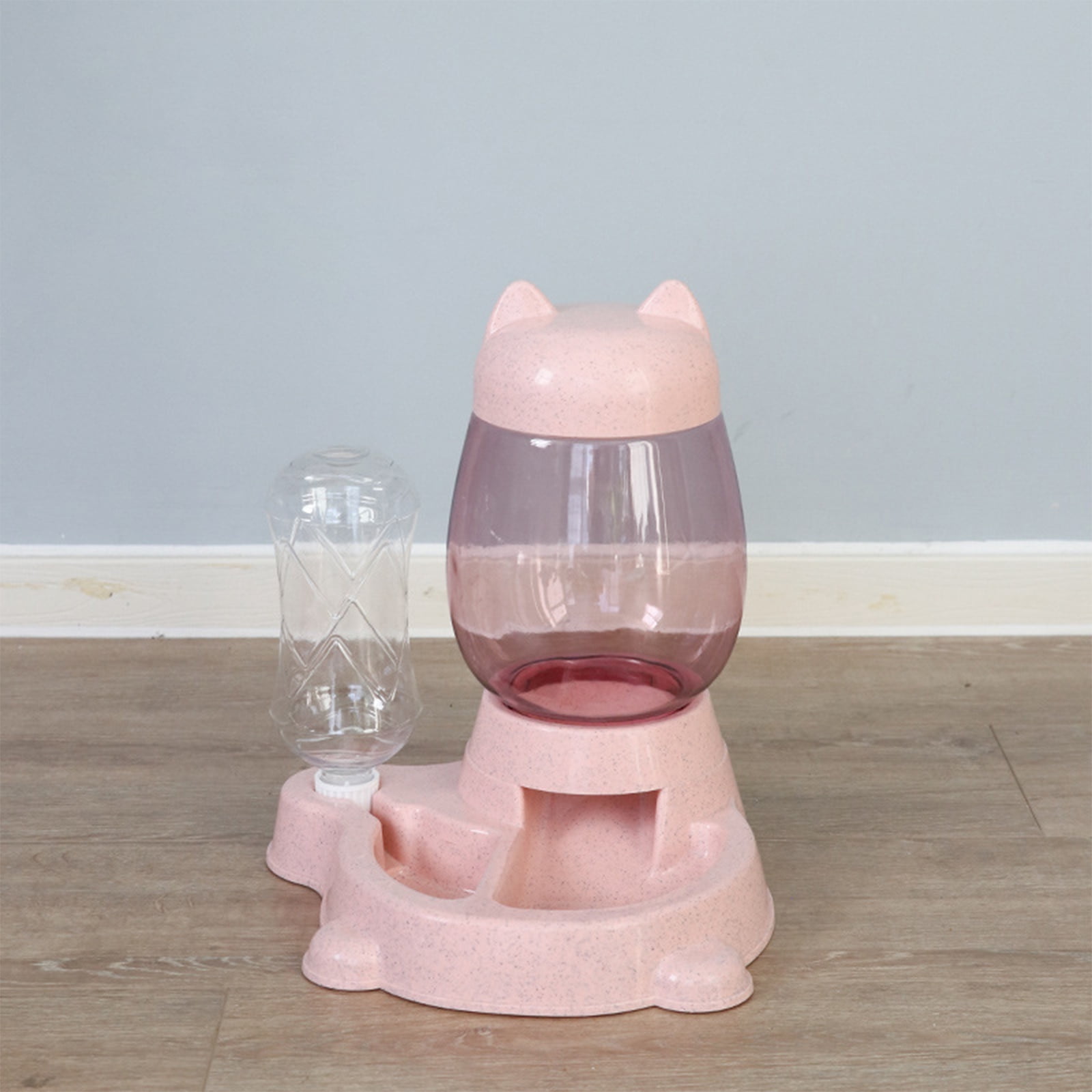 2-In-1 Automatic Pet Feeder And Water Dispenser, Split Design For Easy ...