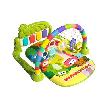 Bright Starts Sesame Street Tummy Time Prop & Play Activity Mat - Elmo ...