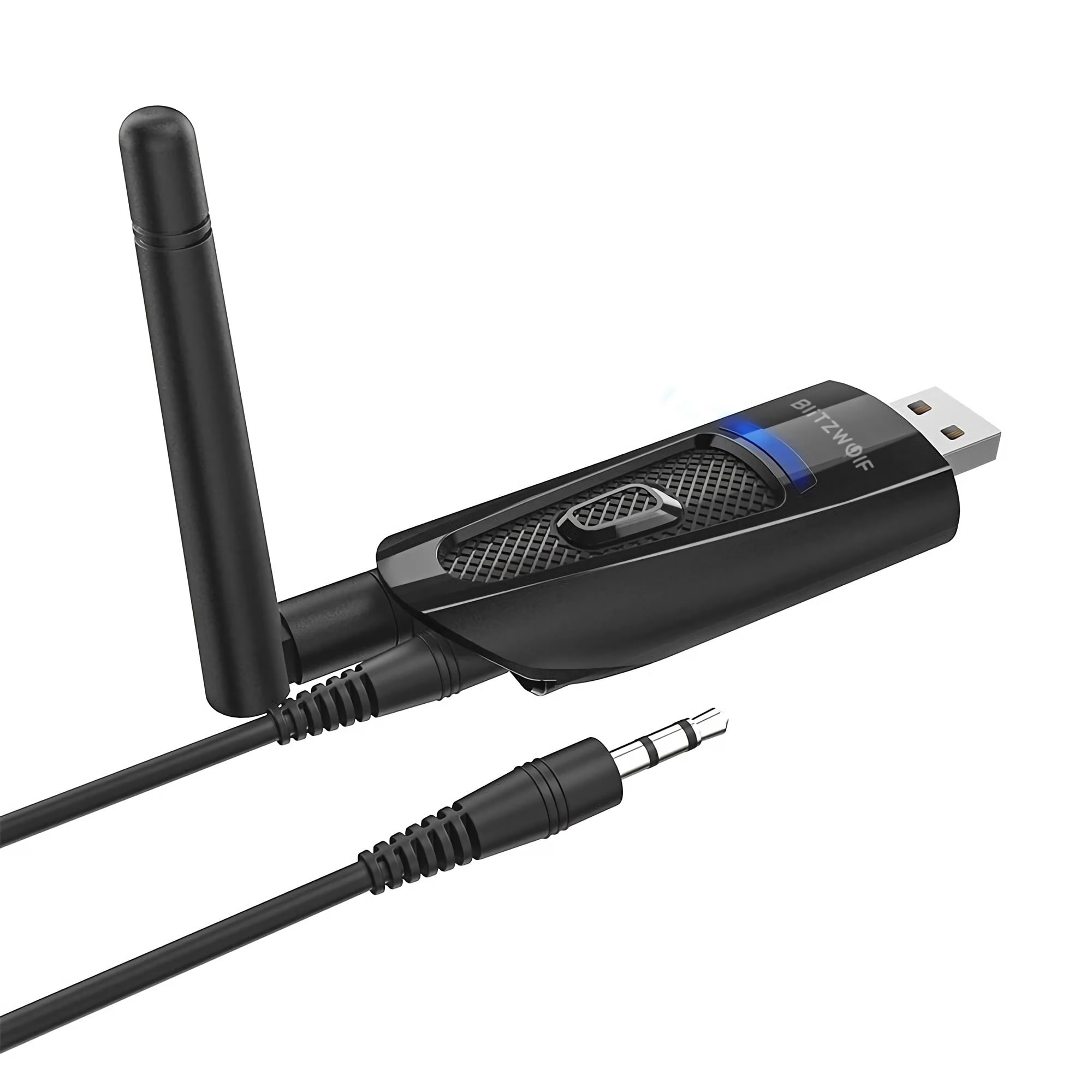 2 In 1 Bluetooth Audio Receiver Transmitter Wireless HI-FI Audio ...