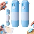 2-In-1 Box Cutter And Thermal Paper Eraser Pen For Documents, Labels ...