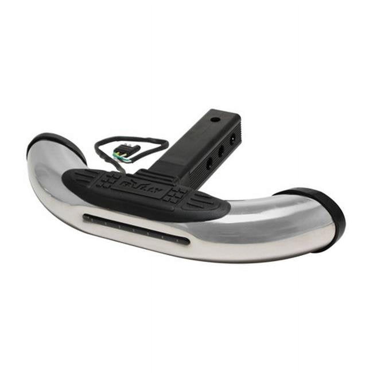 2 In 1 Bully Hitch Mounted Step With LED Brake Light - Walmart.com