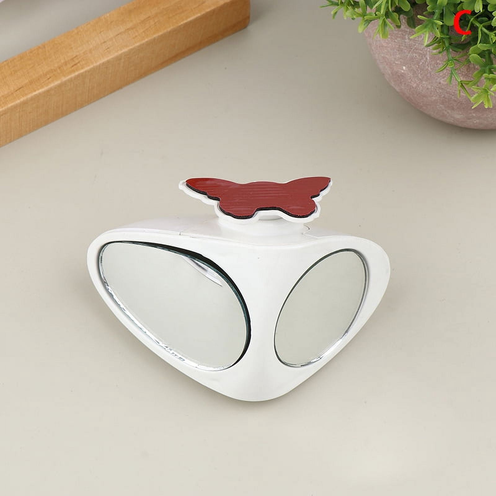2 In 1 Car Blind Spot Mirror Wide Angle Mirror 360 Rotation Adjustable ...