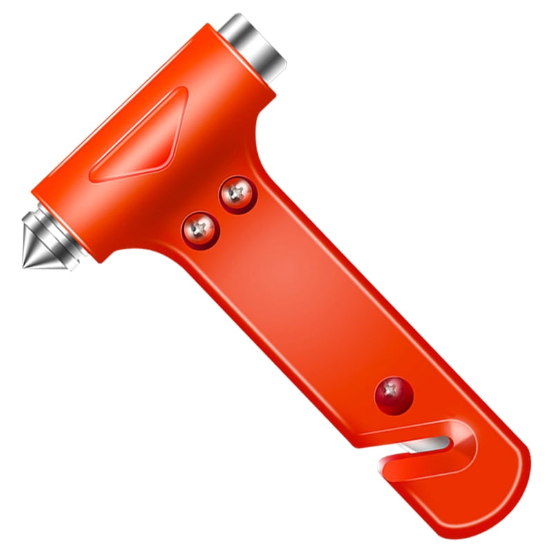 2 In 1 Car Safety Hammer Emergency Glass Breaker Cut The Seat Belt High ...
