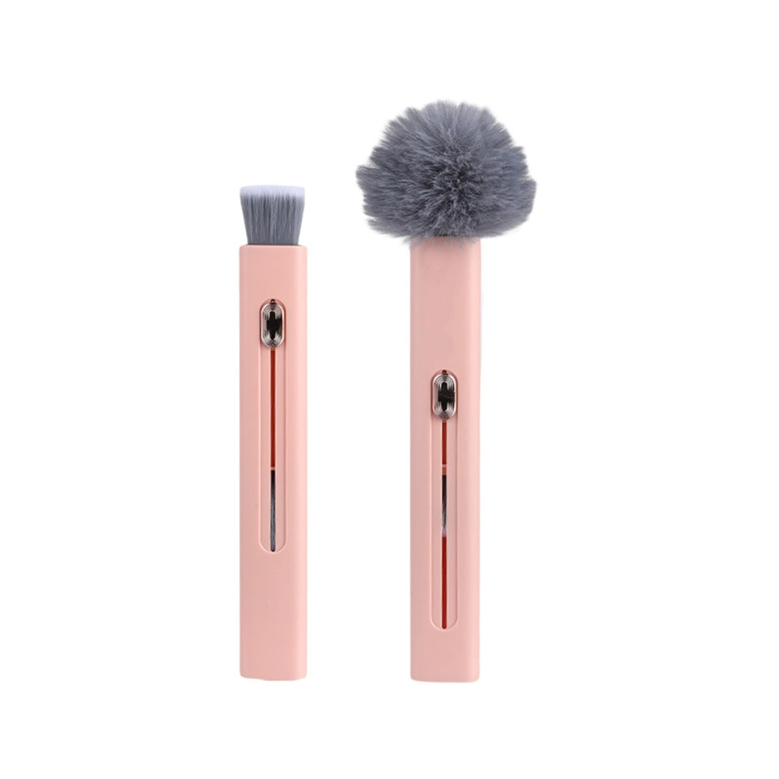 2 In 1 Detachable Head Feather Duster Brush Portable Mini Travel ...