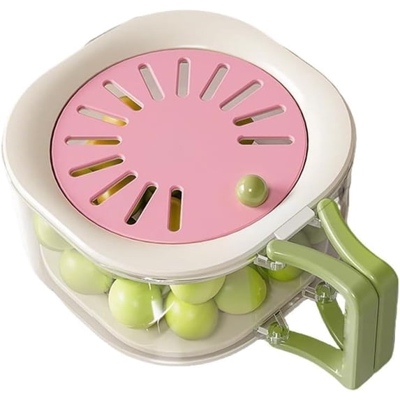 2-In-1 Draining and Preservation Basket, Kitchen Fruit Washer Drainer ...