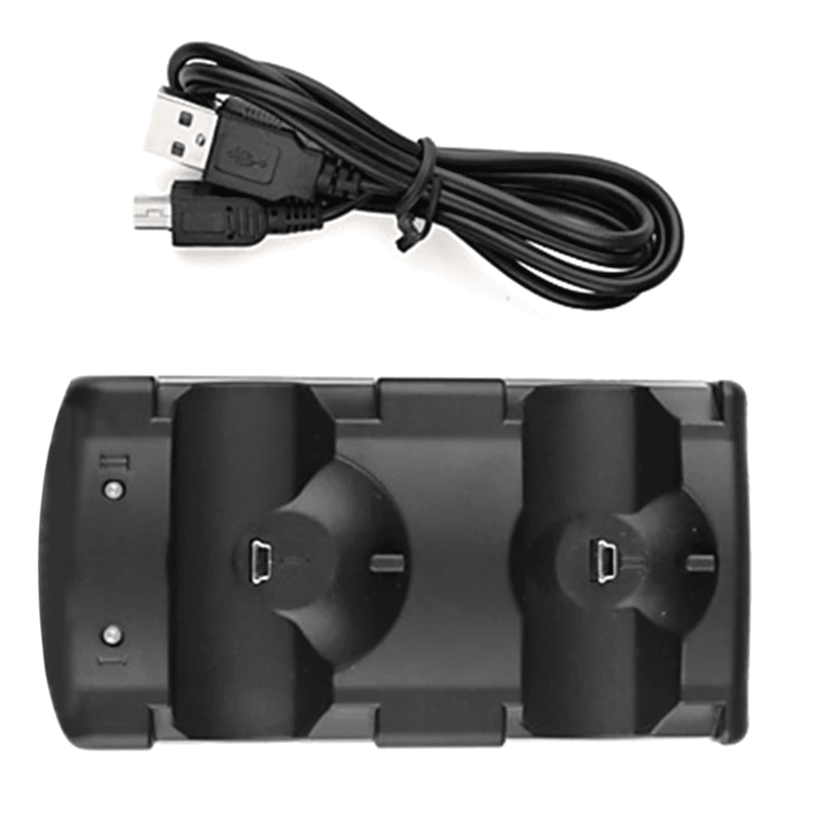 2 In 1 Dual Charging Station Charger For PS3 Move Controller Charger ...