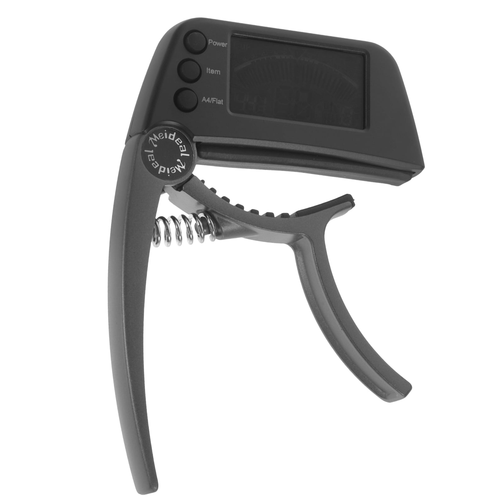 2-In-1 Electric Digital LCD Electronic Guitar Tuner And Capo Clip-on Acoustic Bass Tuner Tone ...
