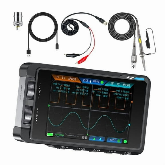 ZOYI 3-in-1 Handheld Oscilloscope, Dual Channel 50MHz, Digital ...