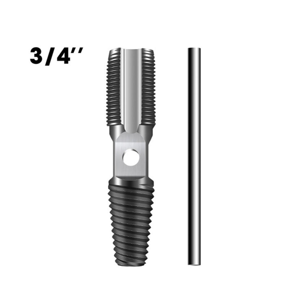 2 In 1 Faucet Water Pipe Triangle Valve Screw Extractor Damaged Water ...