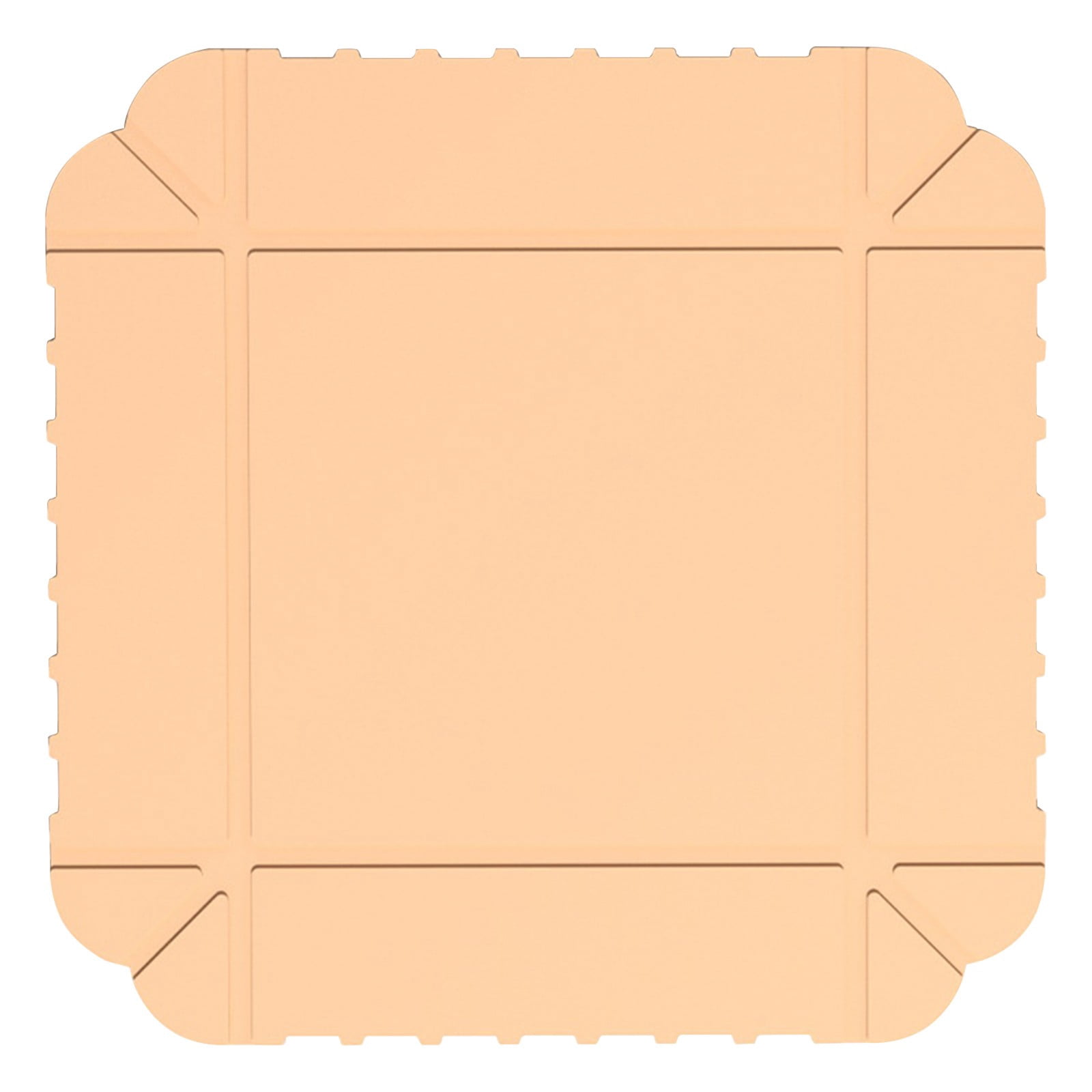 2-In-1 Foldable Silicone Bowl Mat, Torqee Multi-Purpose Serving Tray ...