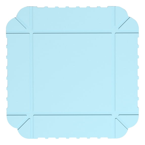 2 In 1 Foldable Silicone Mat And Serving Tray Portable Cutting Board ...