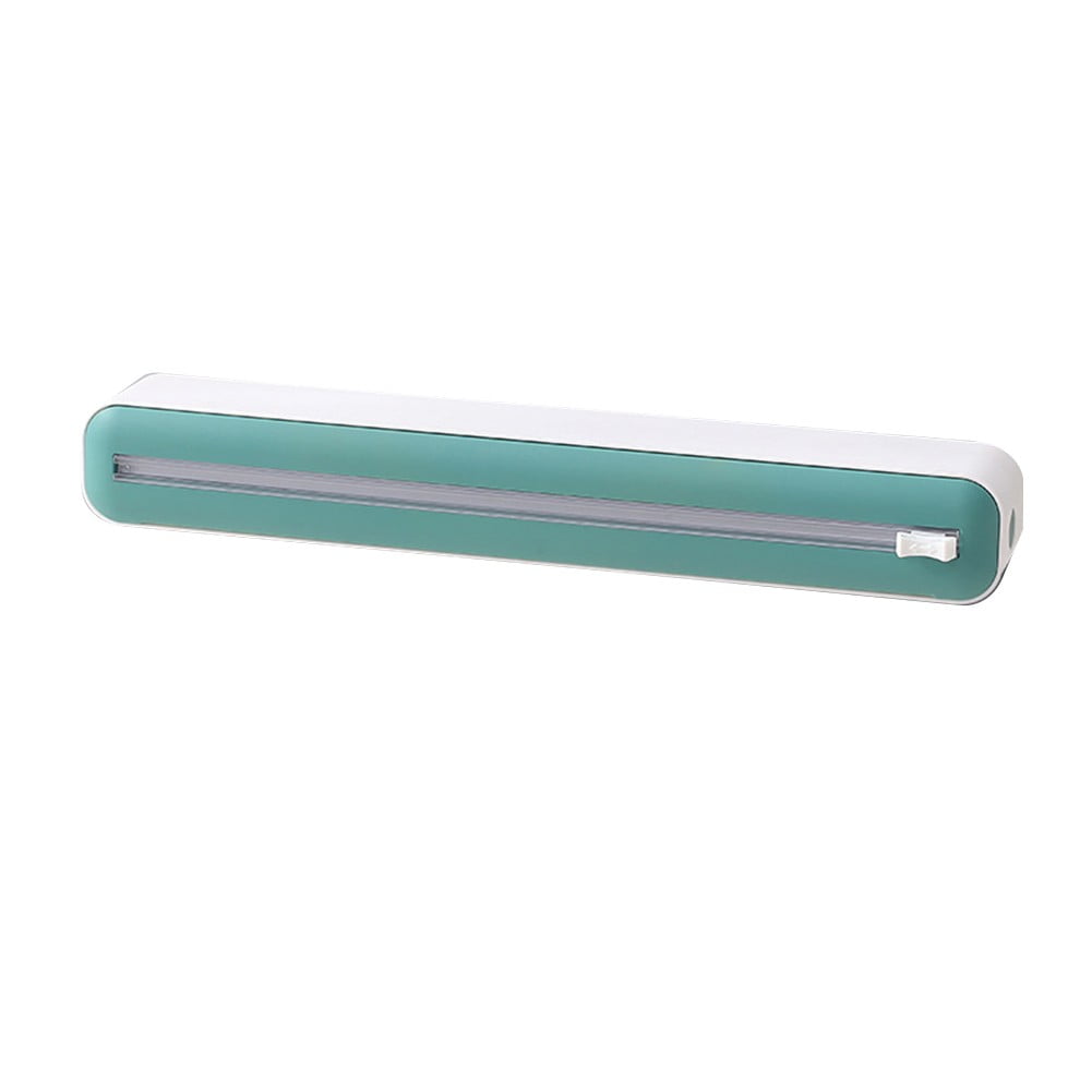 2 In 1 Food Film Dispenser With Cutter Storage Box Aluminum Foil ...