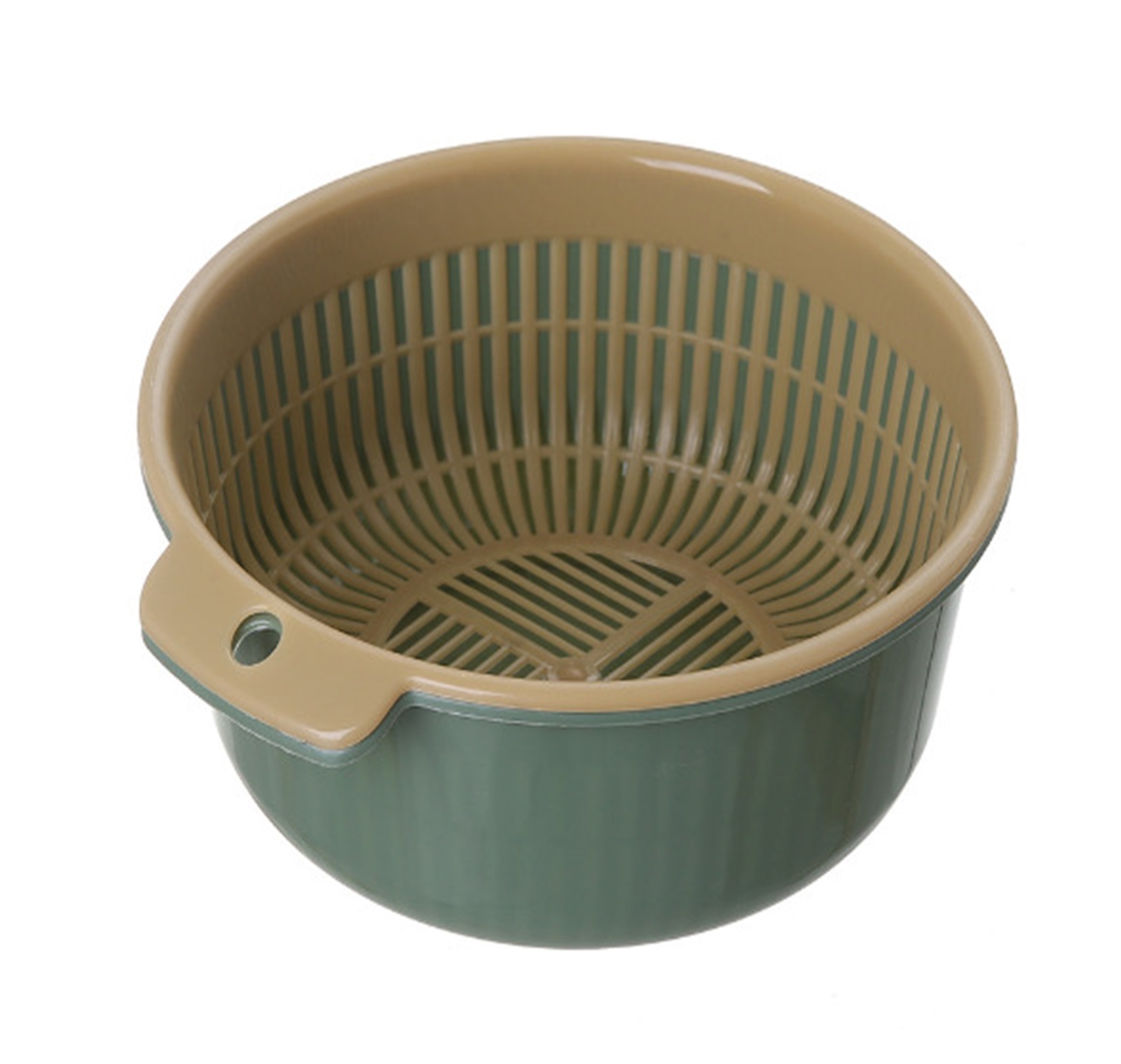 2 In 1 Fruit Wash Basin Drain Bowl - Walmart.com
