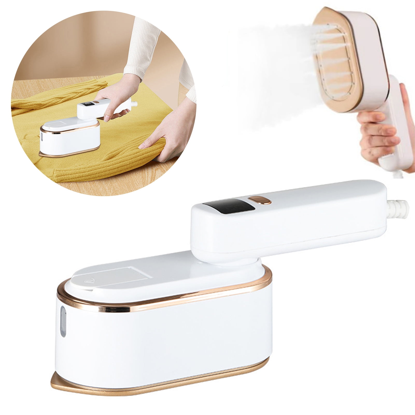 2-In-1 Garment Steamer Iron 1200W Handheld Steamer Iron with 150ml ...