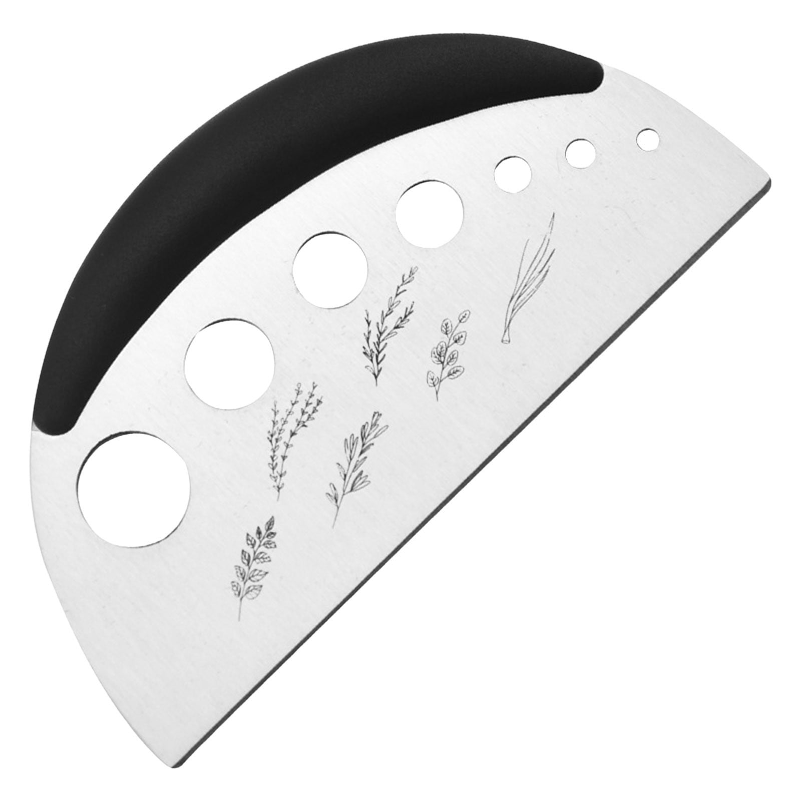 2 In 1 Grass Stripper And Cutter,Stainless Steel 7 Holes Kitchen Leaf ...