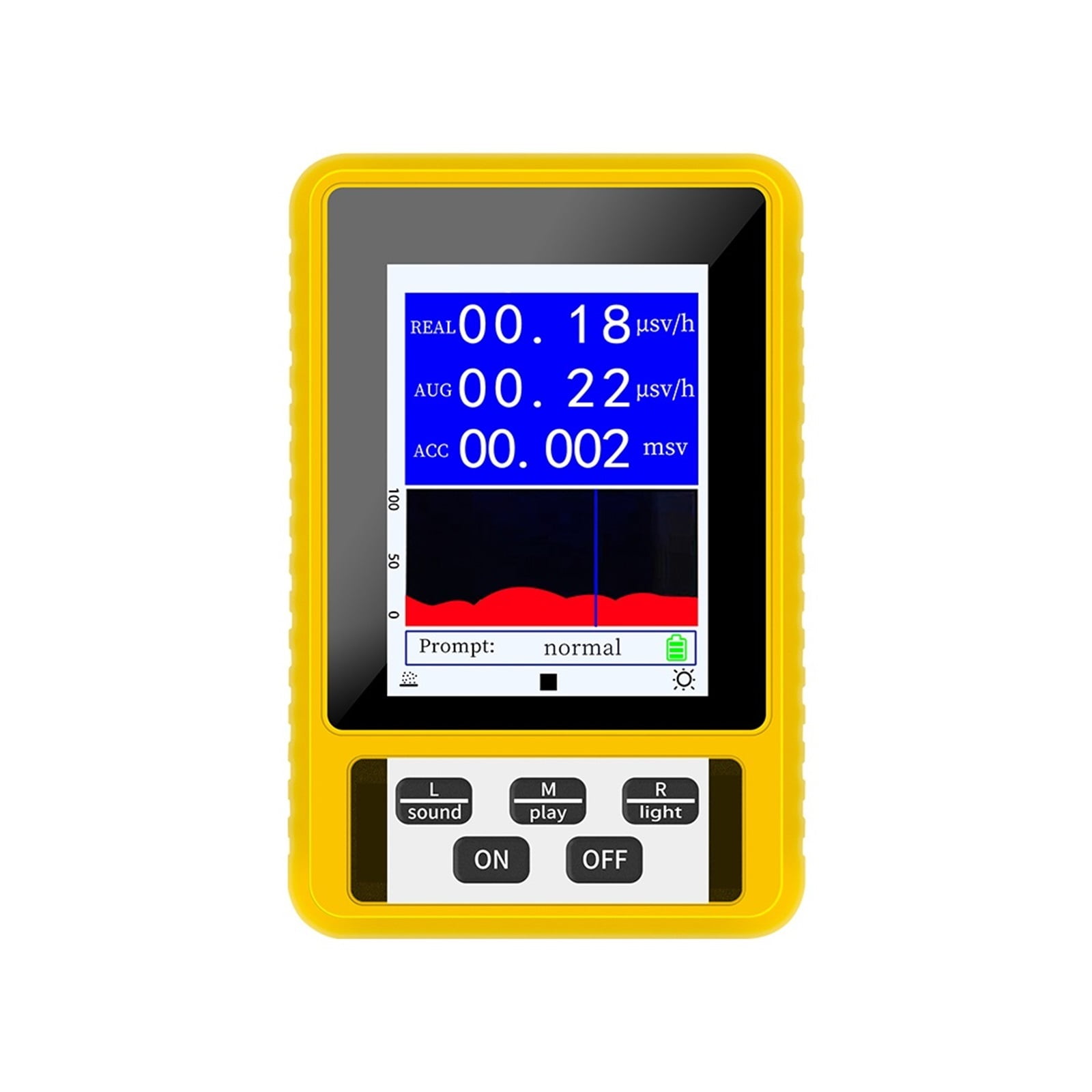 2 In 1 Handheld Digital Display Nuclear Radiation Detector ...