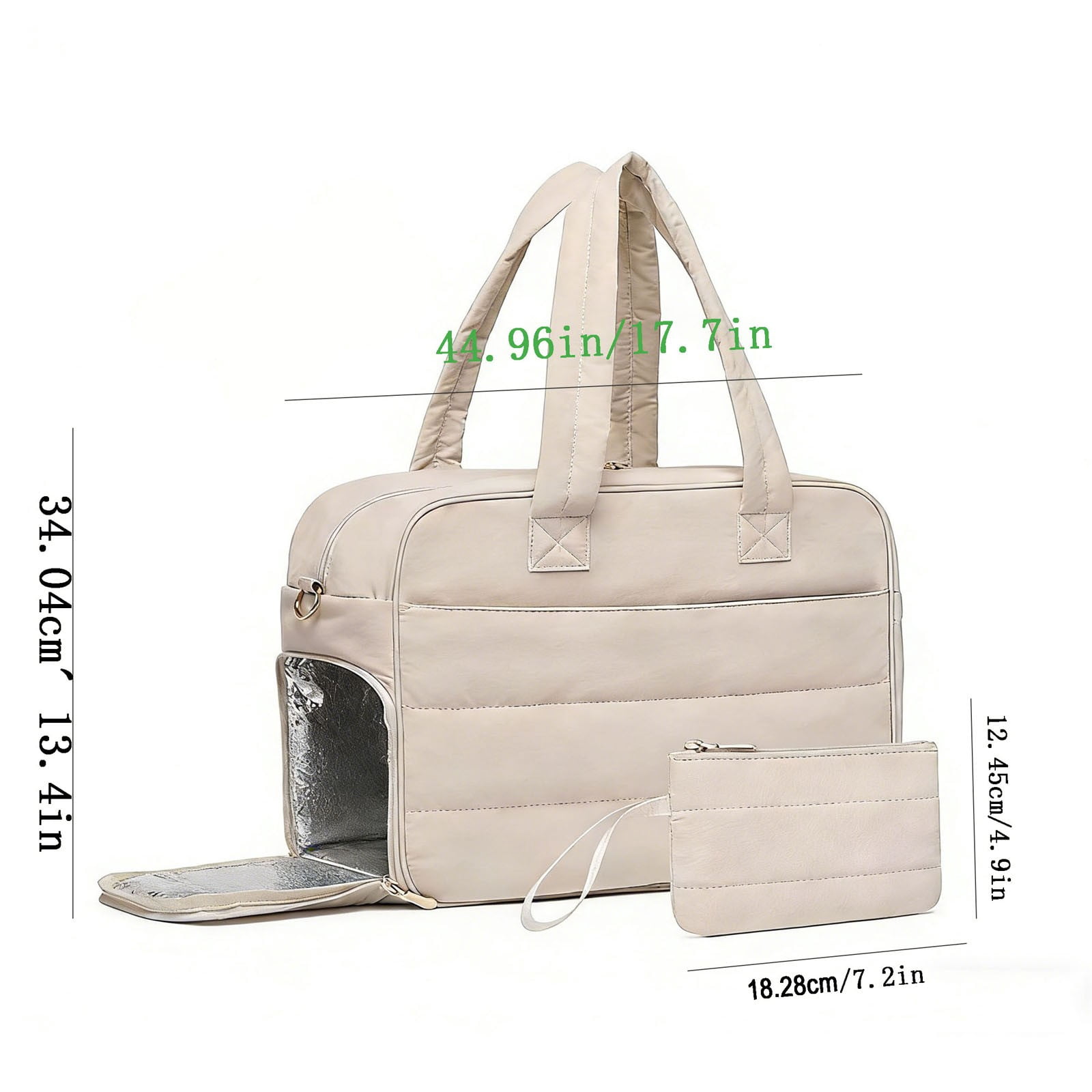 2-In-1 Insulated Lunch Bag & Laptop Tote for Women | Large 24.8L ...