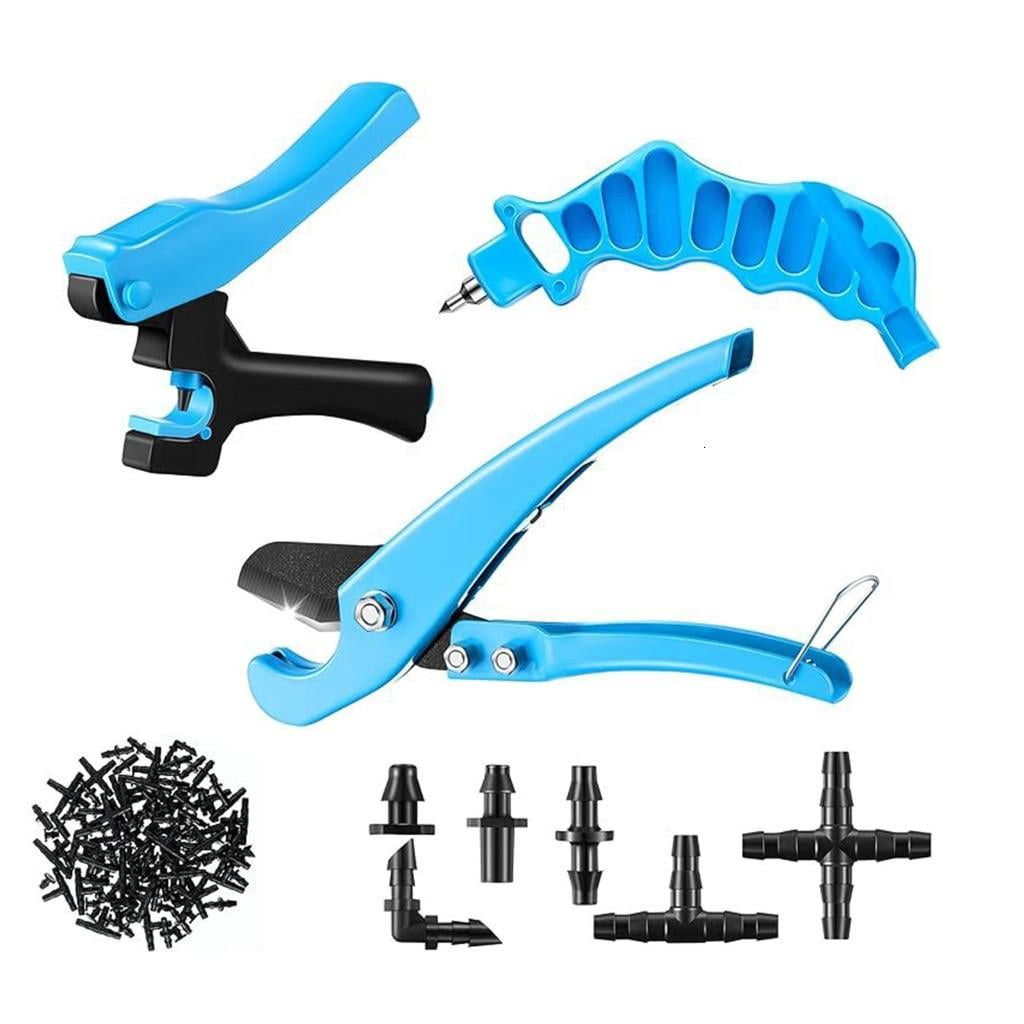 hejhncii 2 In 1 Drip Irrigation Pipe Punch Tool And Cutter For Easy ...