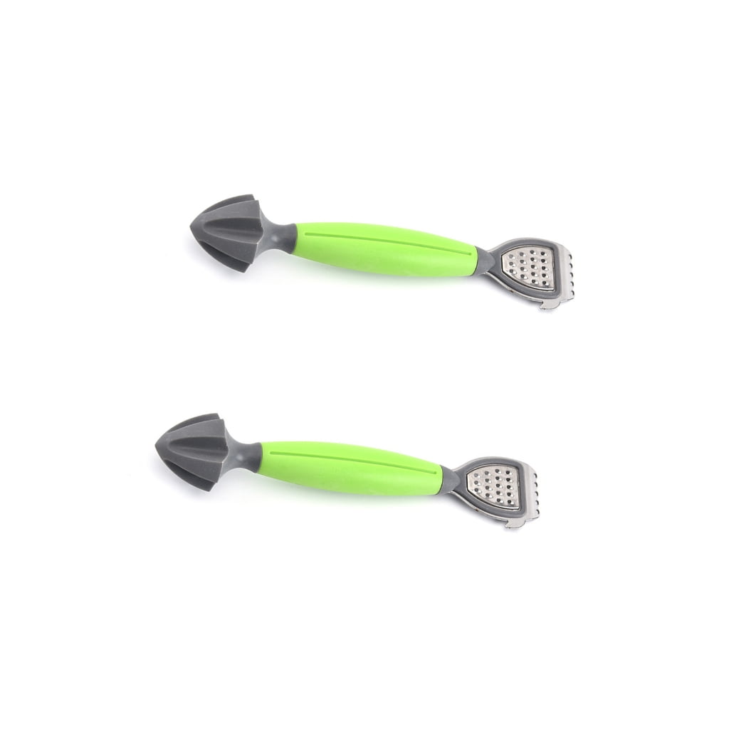 2 In 1 Lemon Zester Squeezer Tool Compacts Ergonomic Handle For Drink ...