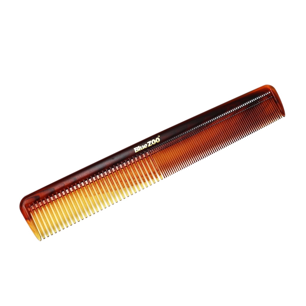 2 In 1 Men Hair Comb Wide Coarse Fine Toothed Combination Portable ...