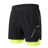 3Pack Men's Workout Set Gym Clothes Active Shorts Shirt Set for Running ...