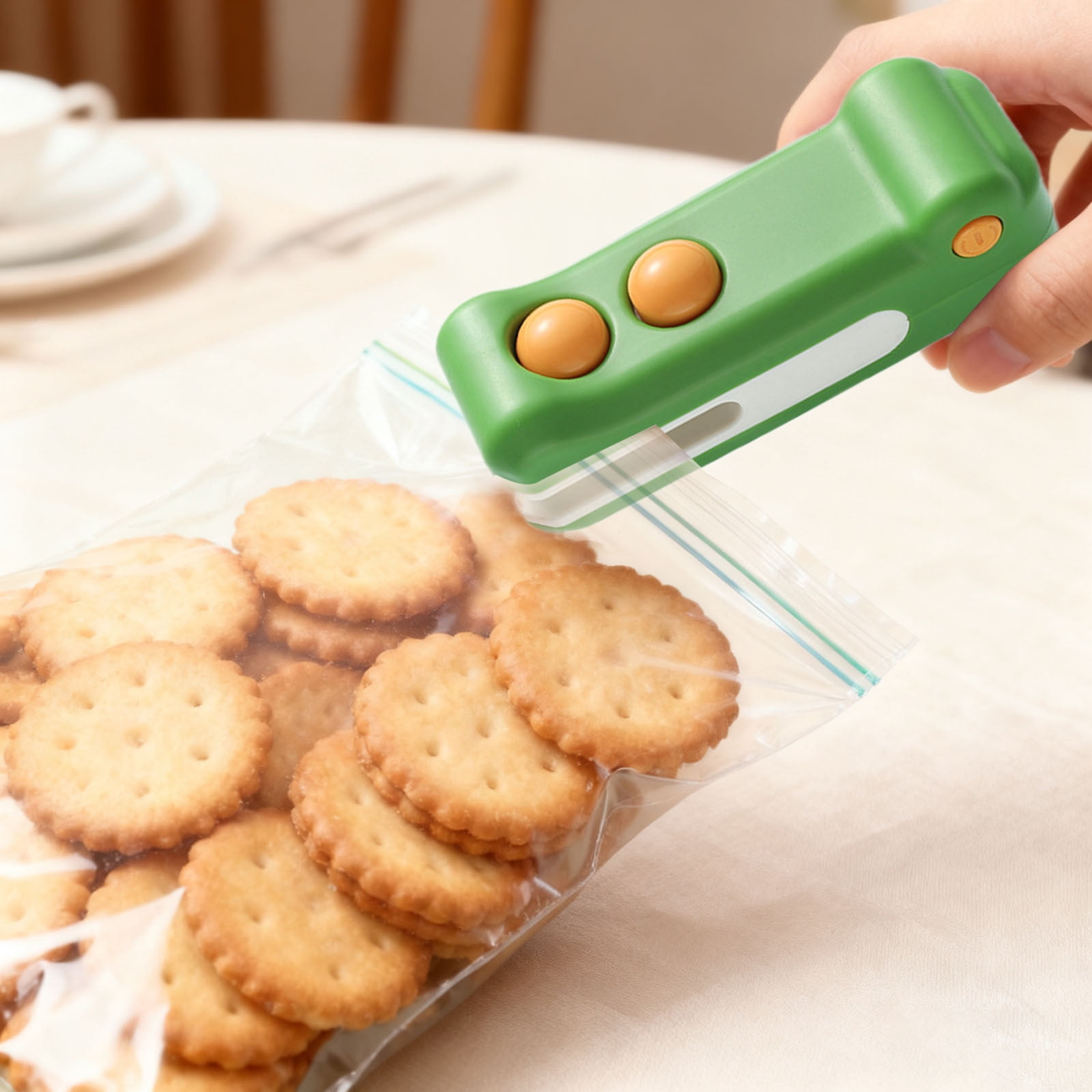 2 In 1 Mini Sealer With Cutter Handheld Rechargeable Sealer Small ...