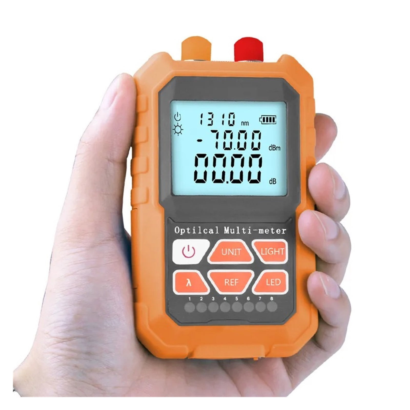 2 In 1 Multifunction SG01 FTTH Optic Power Meter Optical Light Source ...