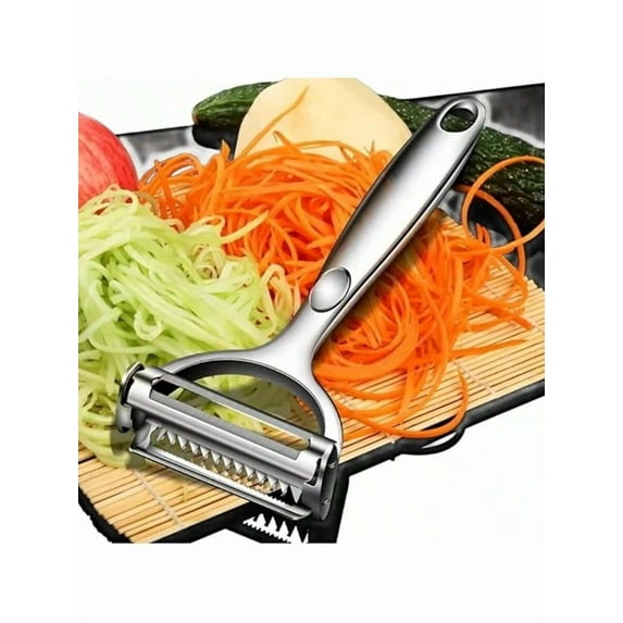2-In-1 Multifunctional Vegetable & Julienne Peeler, Kitchen Essential ...