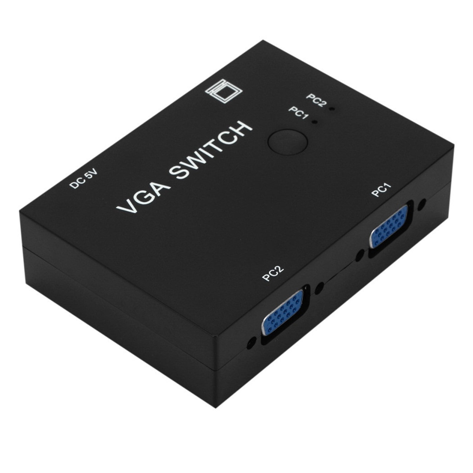 2 In 1 Out VGA Switch Splitter 2 Port VGA Video Converter Adapter 1080P ...
