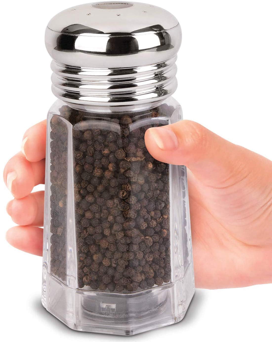 2 In 1 Pepper Mill Salt Shaker – Pepper Grinder On Bottom Salt Shaker ...