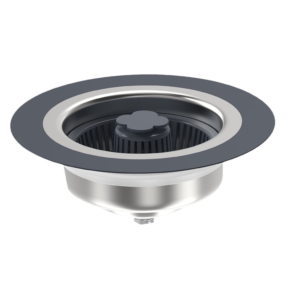 2 In 1 Pop-Up Sink Drain Stopper, Kitchen Sink Stopper, Food Slag ...