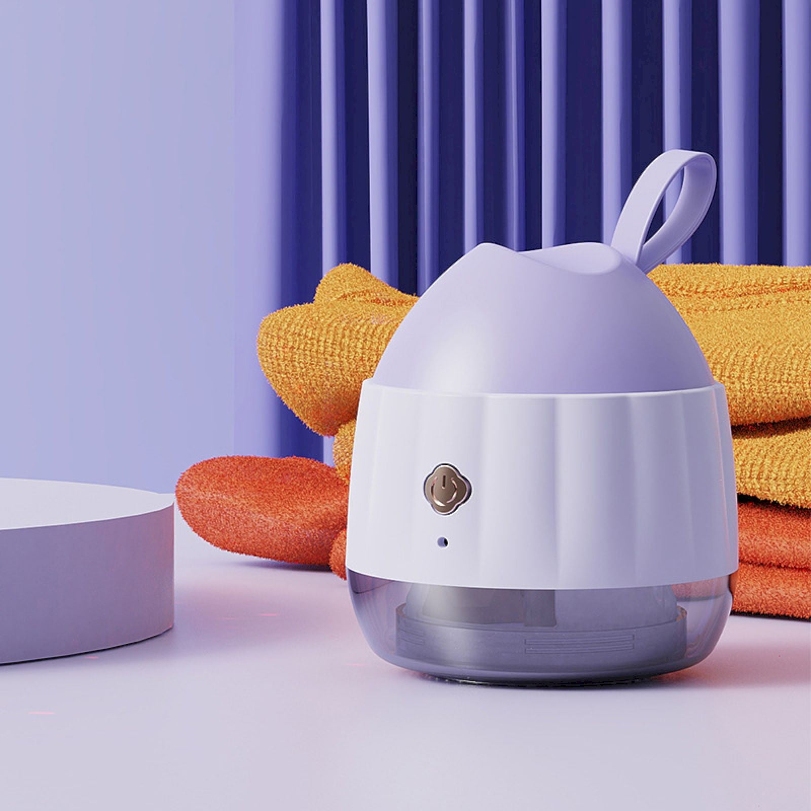 2-In-1 Portable Fabric Shaver, Taro Purple DIY Knitting DIY - 1X 2-In-1 ...