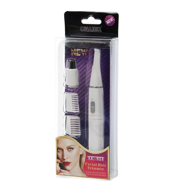2 In 1 Professional Electric Trimmer For Face Nasal Brow And Body Hair For Men And Women