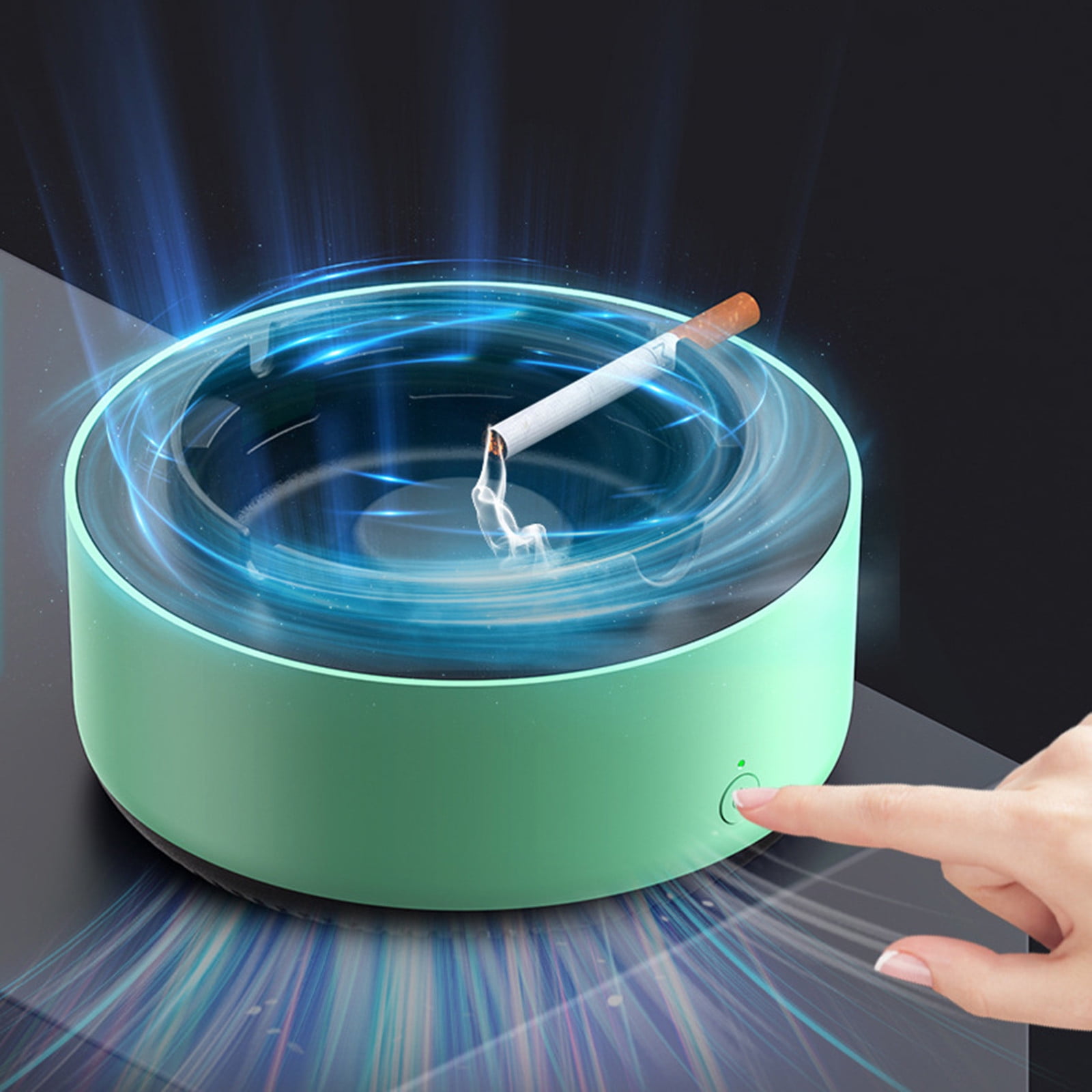 2 In 1 Purifier Multifunctional Fresher, Smokeless Ashtrays For Home ...