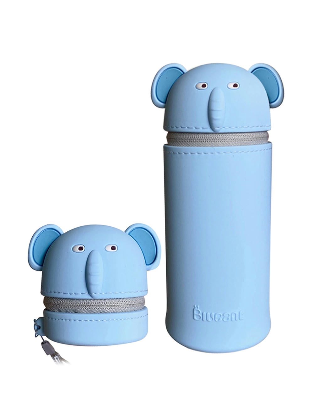 2 In 1 Retractable Eraser Sturdy Pen Holder Kit Cute Large Capacity ...