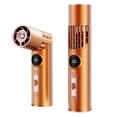 2 In 1 Rotating Fan Portable Handheld With Light Digital Display ...