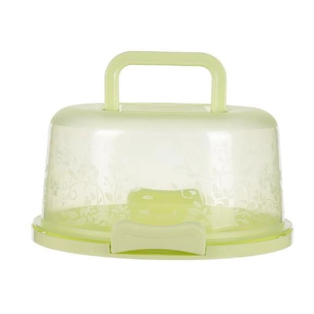 2-In-1 Round Cake Carrier with Lid and Handle for Cakes,Cupcakes,Cake ...