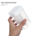 2-in-1 Salt and Pepper Shaker with Dual-Sided Lid, Travel Size Clear ...